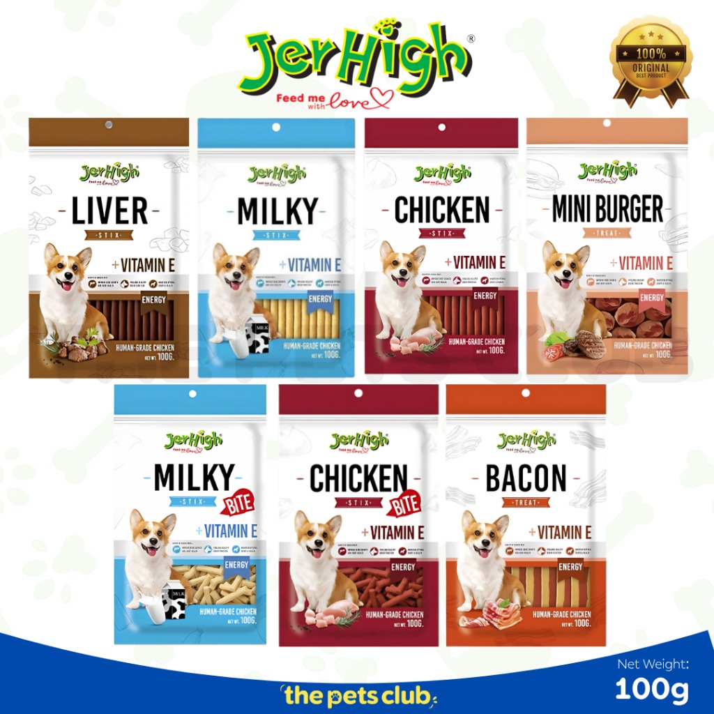 Jual JERHIGH Stick Snack Anjing 100g | Cemilan Anjing | Dog Snack ...