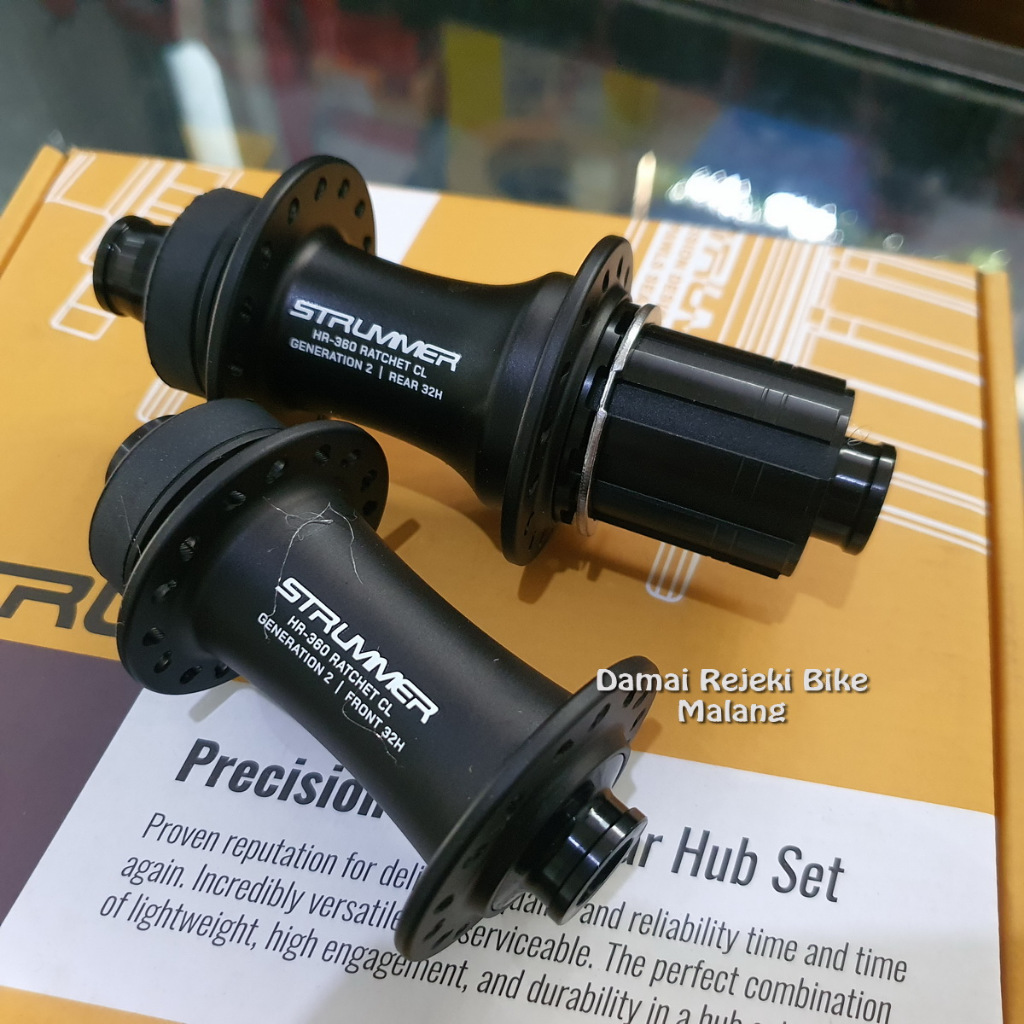Jual Hub freehub untuk roadbike & gravel Strummer HR-360 32/32H bearing ...