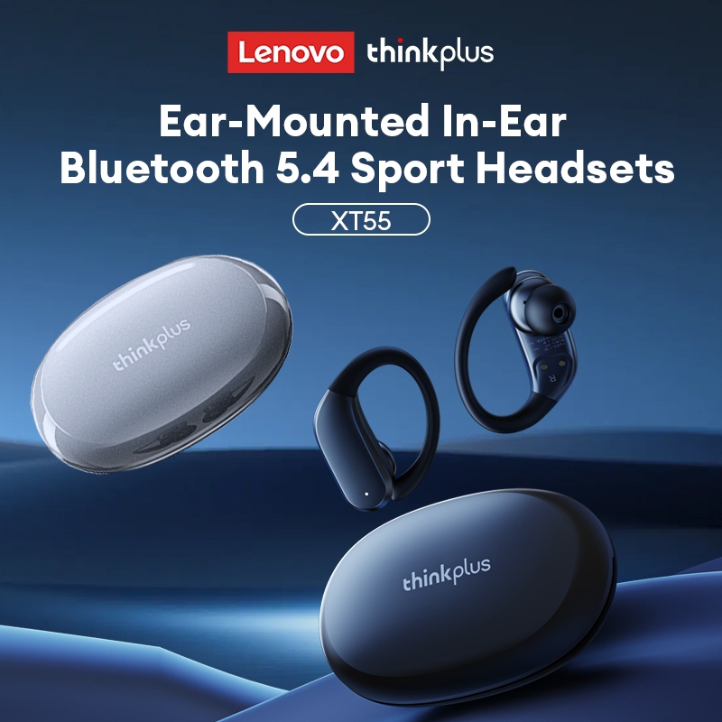 Jual Lenovo Thinkplus XT55 TWS Ear-Mounted Wireless Bluetooth V5.4 ...