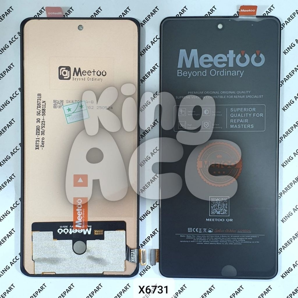 Jual MEETOO LCD TOUCHSCREEN INFINIX ZERO 30 4G 5G / ITEL S23 PLUS ...