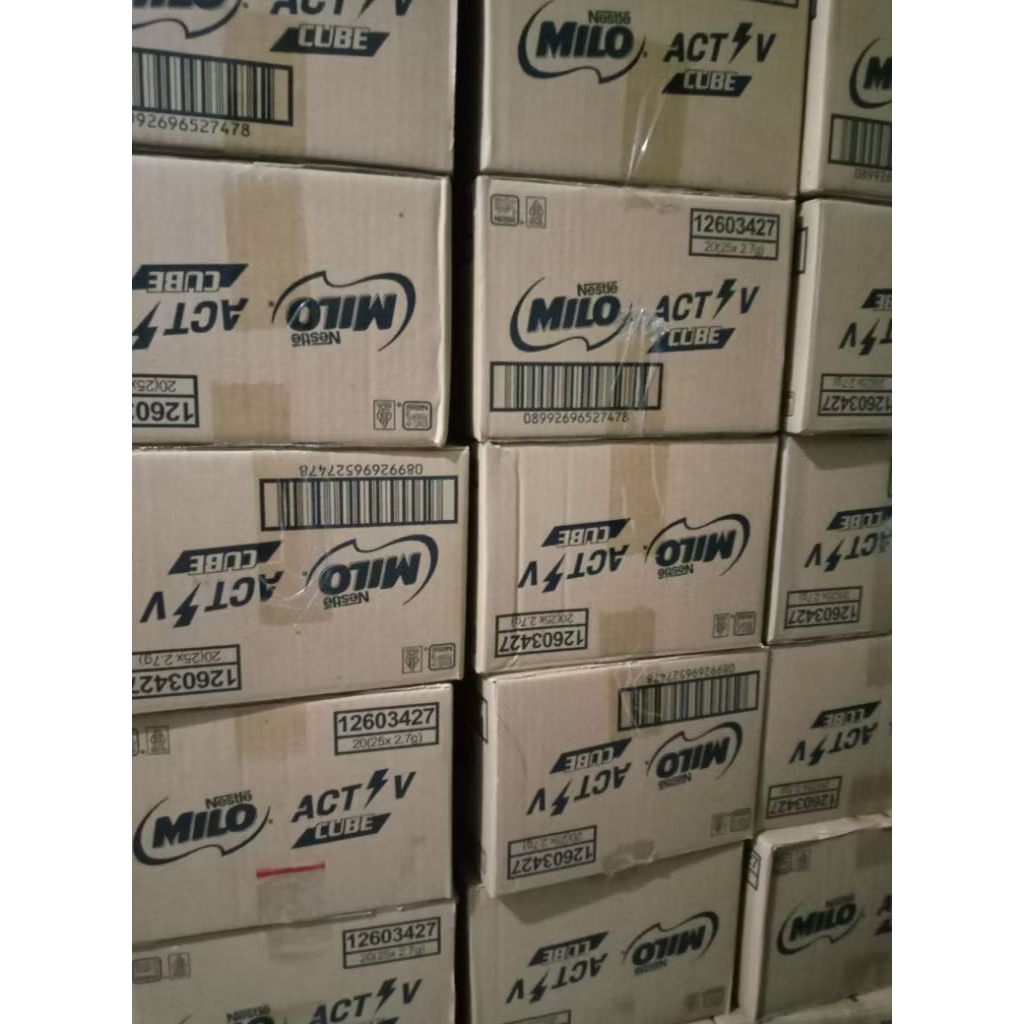 Jual Milo Activ Cube Original 1 Dus 20 Pouch Exp Mei 2026 | Shopee ...