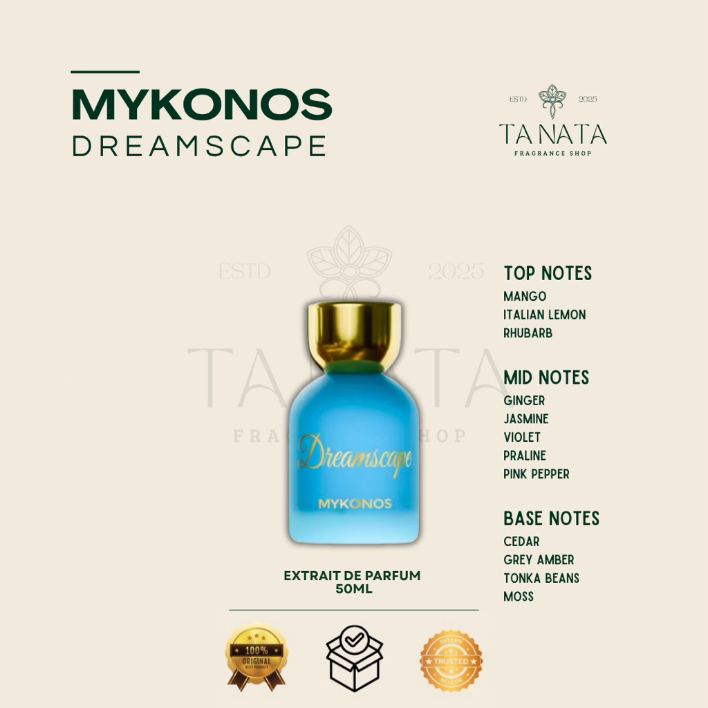 Jual Mykonos Dreamscape Extrait De Parfum 50ML 100ML | Shopee Indonesia