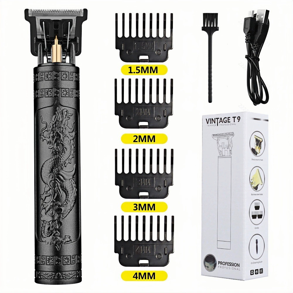 Jual 【COD】Alat Cukur Elektrik Hair Clipper Trimmer T9 / Cukur Vintage T9 Alat Cukur Hair Clipper ...