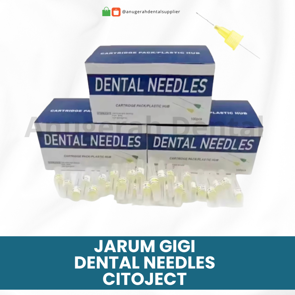 Jual Jarum Gigi Citoject / Dental Needles 27G 30G – Isi 100 pcs ...