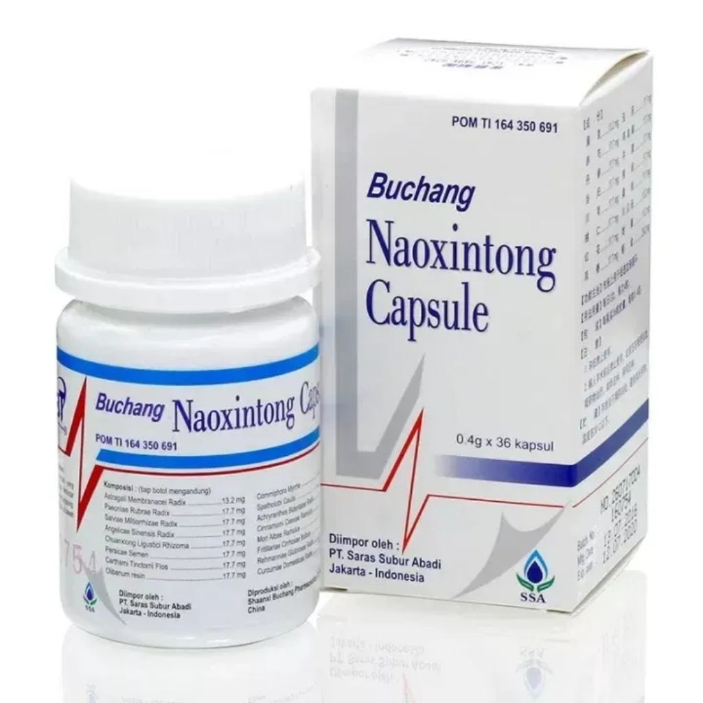 Jual Obat Jantung Cina Bucang BUCHANG NAOXINTONG CAPSULE obat stroke ...