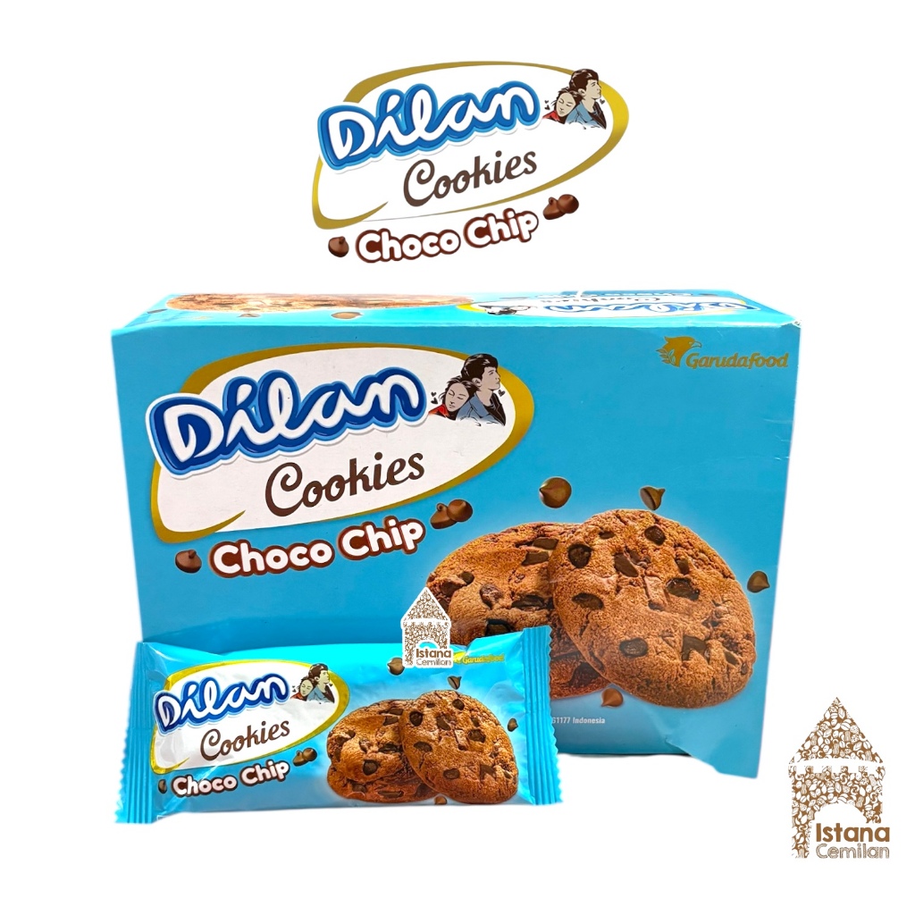 Jual DILAN Cookies Choco Chip PACK (isi 23 pcs) | Shopee Indonesia