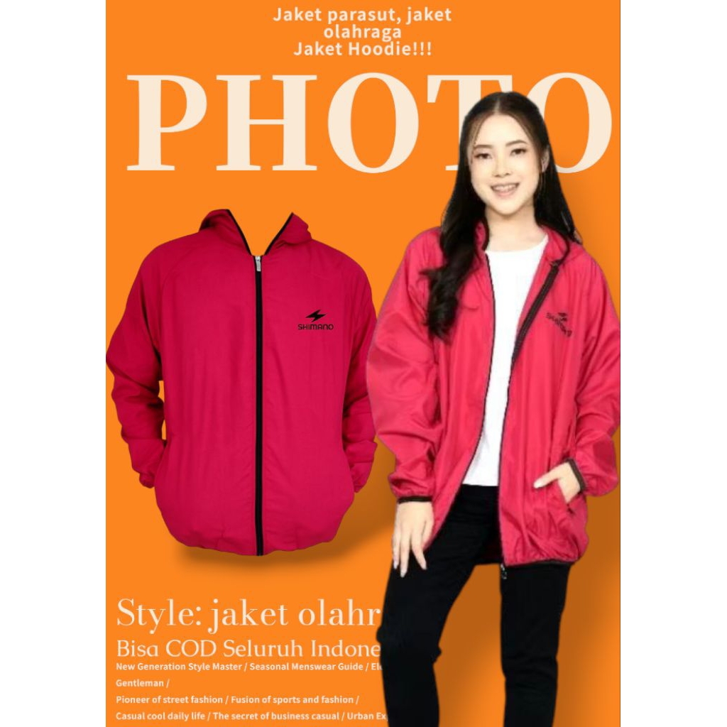 Jual Jaket Parasut Slimfit Pria – Desain Keren, Bahan Ringan, Cocok ...