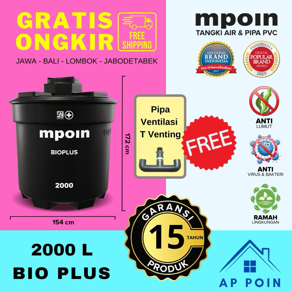 Jual TANGKI PENGOLAHAN LIMBAH SEPTIC TANK 6X PENYARINGAN SEPTICTANK ...