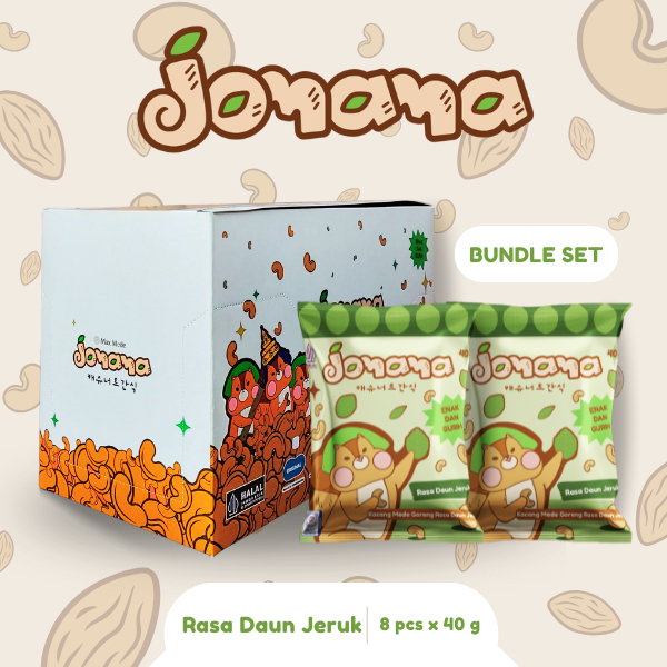 Jual Jomama - BUNDLE Kacang Mede Goreng Rasa Jeruk 40gr Cemilan Jananan ...