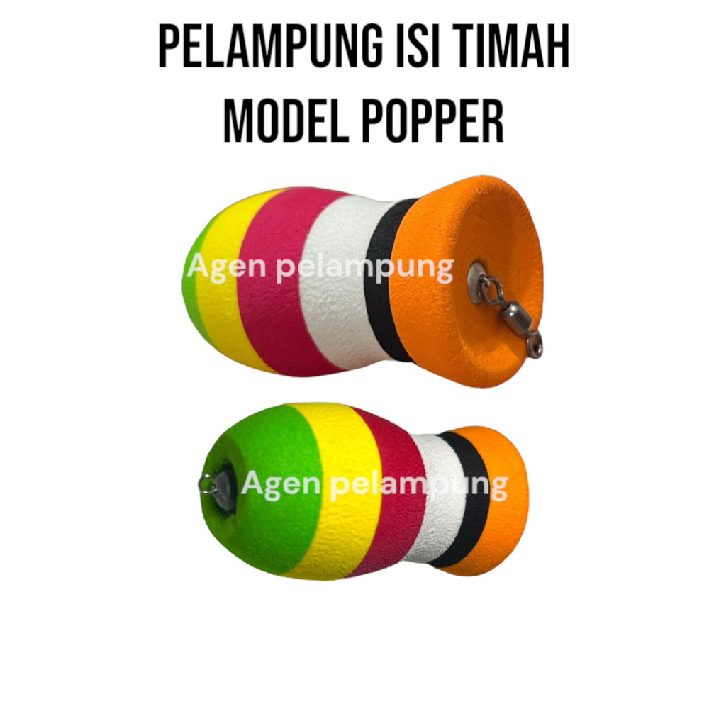 Jual pelampung isi timah model popper | Shopee Indonesia