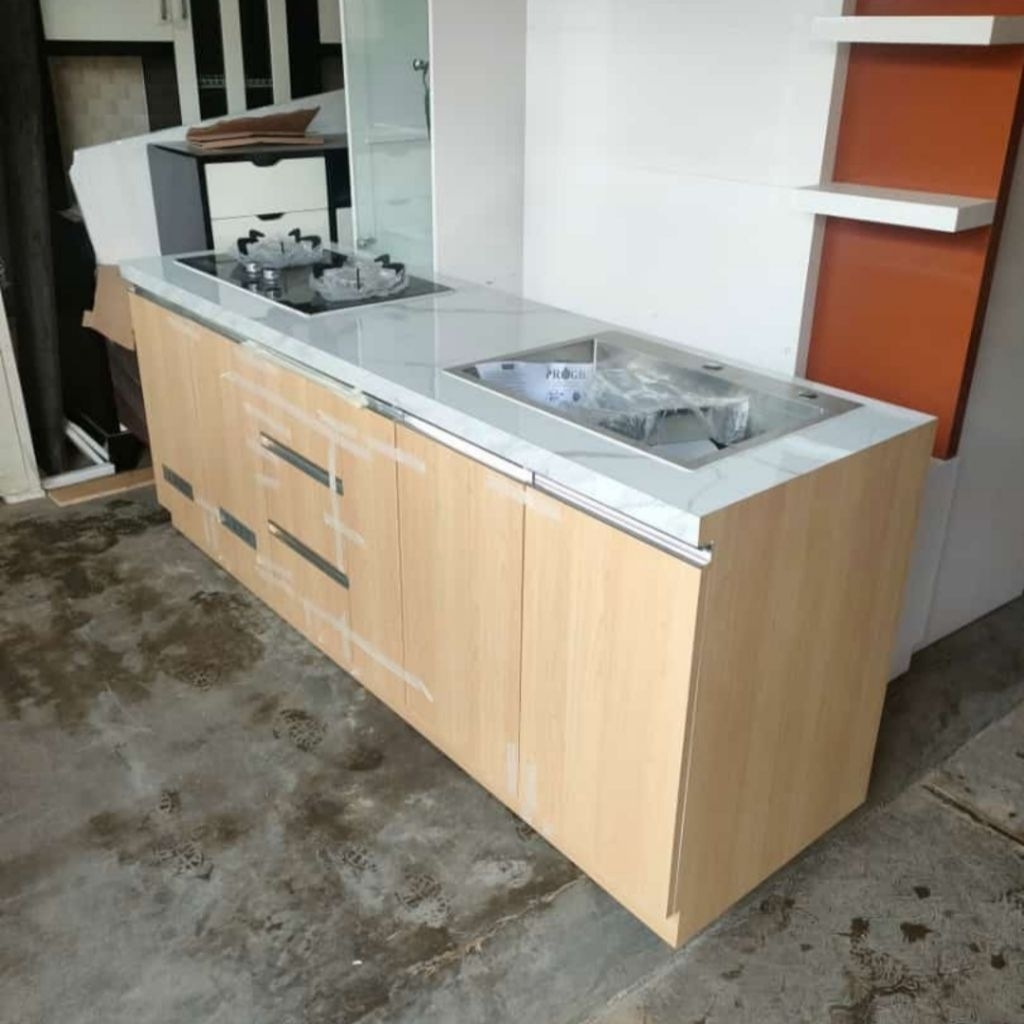 Jual Kitchen dapur minimalis / meja Kompor dapur | Shopee Indonesia