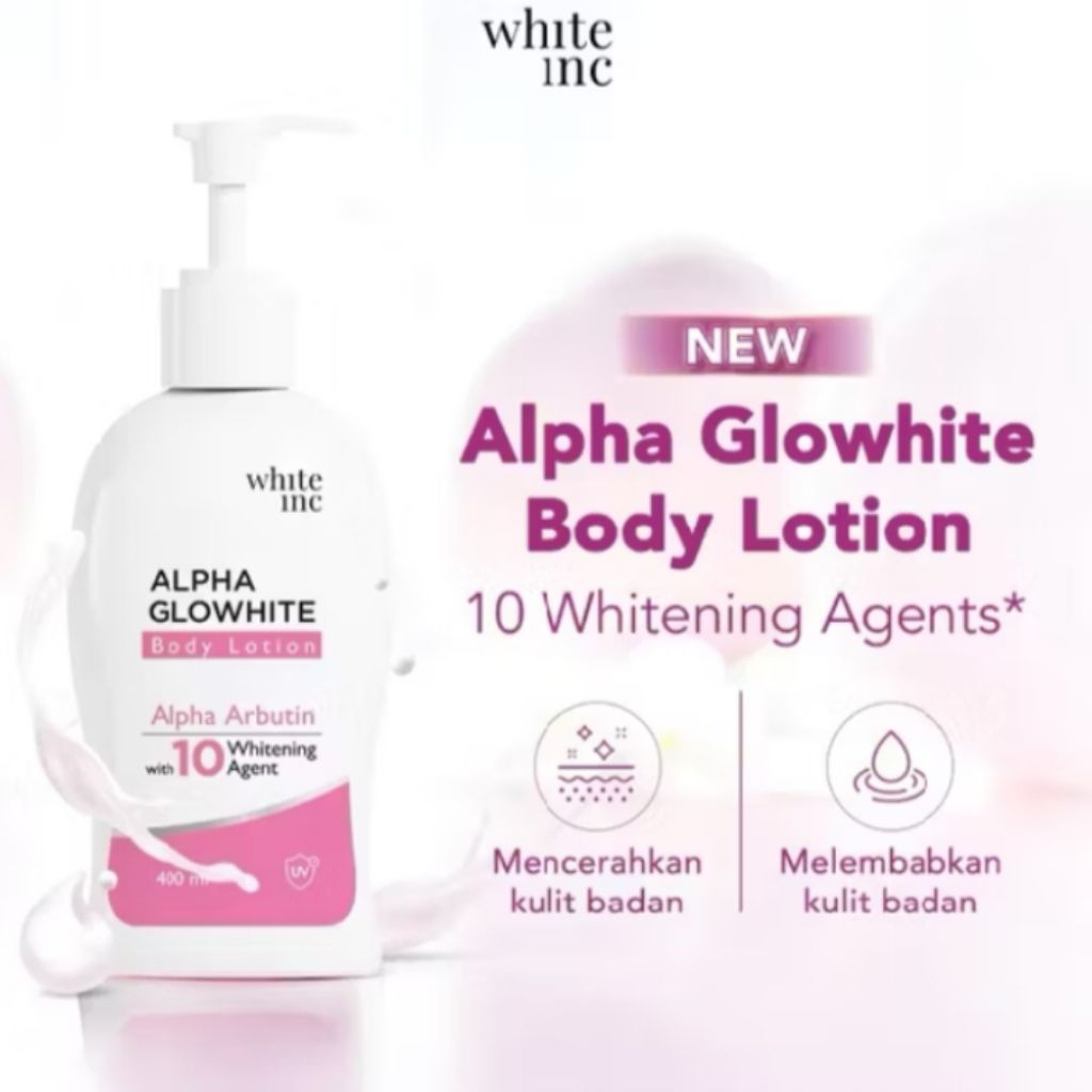 Jual White Inc Alpha Glowhite Body Lotion | SKINFLAIR GLUTAWHITE MILKY ...
