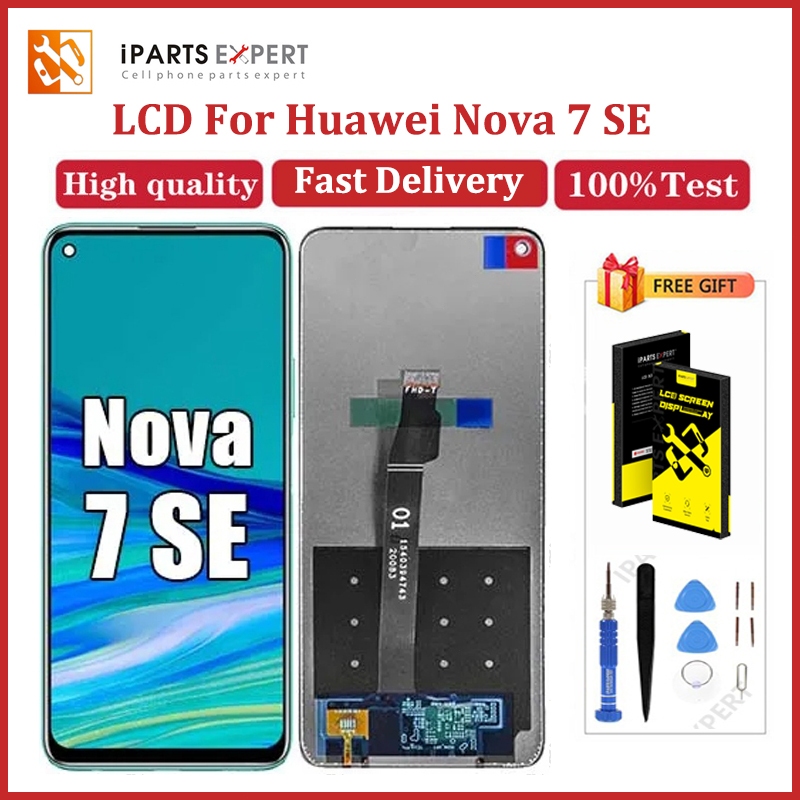 Jual [Alat Gratis] IPARTSEXPERT Original LCD For Huawei Nova 7 SE untuk P40 Lite 5G asli untuk ...