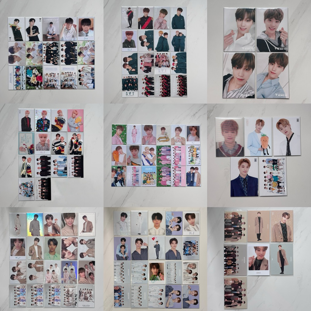 Jual [DINO COMPLETE FULL SET] SVT SEVENTEEN PHOTOCARD TRADING CARD ...