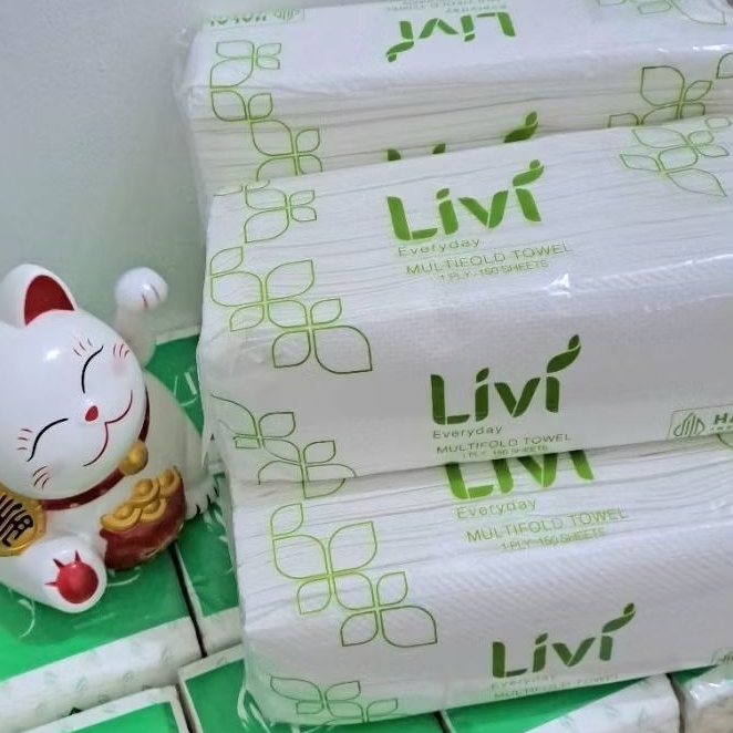 Jual Tissue LIVI Multifold Hand Towel PAKET 3PC LEBIH MURAH | Shopee ...