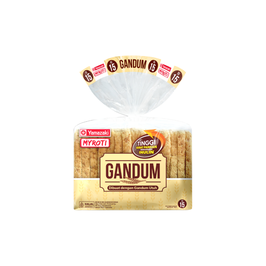 Jual YAMAZAKI MYROTI Roti Tawar Gandum 15 Slice | Shopee Indonesia