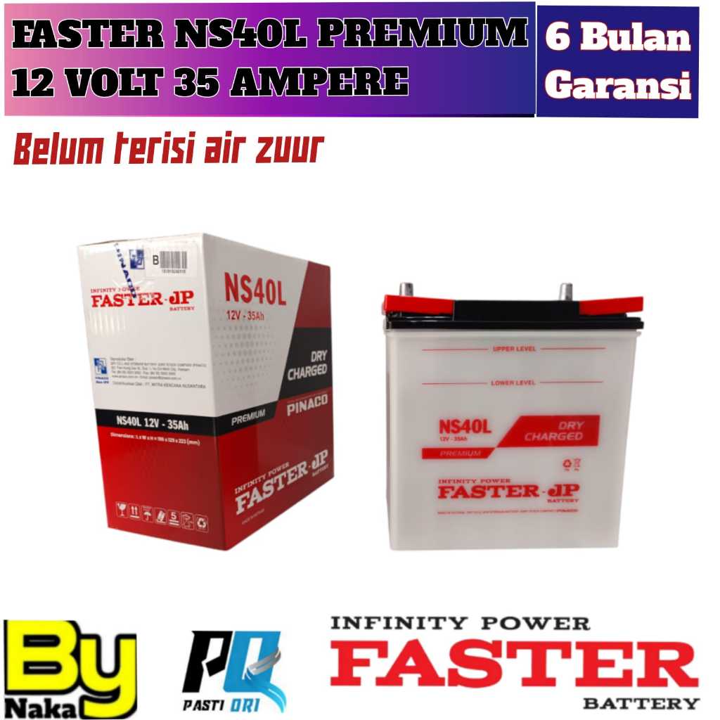 Jual Aki Mobil Ayla/Agya/Calya/Sigra/Jazz/Ertiga/Brio/Karimun/Datsun go/Baleno FASTER JP Premium ...