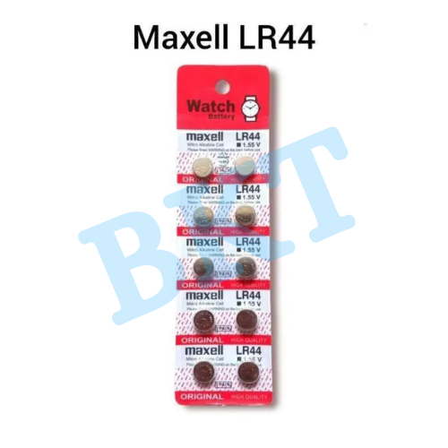 Jual Baterai Batrai Battery Kancing LR44 MAXEL | Shopee Indonesia