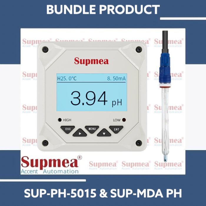 Jual Bundle Product SUPMEA SUP-PH-5015 Glass pH sensor & MDA-PH ...