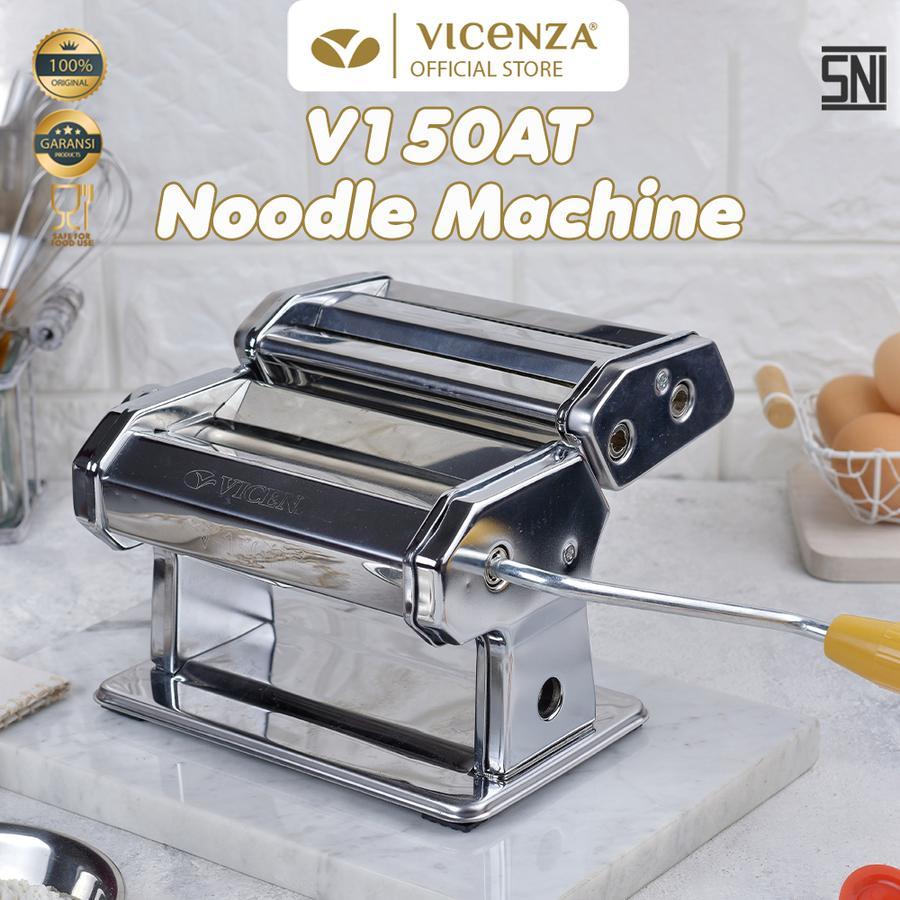 Jual Vicenza Pasta Machine Mesin pembuat Mie Pasta V150AT - Silver ...