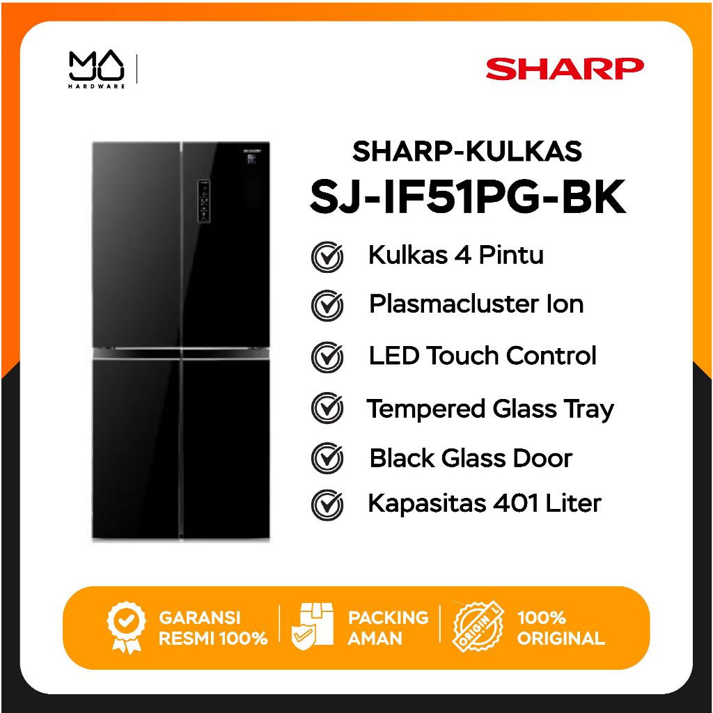 Jual Kulkas Sharp 4 Pintu Harga Terbaru Juni 2026 | Shopee Indonesia