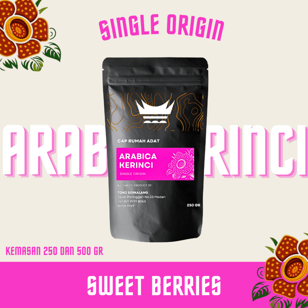 Jual Cap Rumah Adat Arabica Kerinci Natural | Biji & Bubuk Kopi Kerinci ...