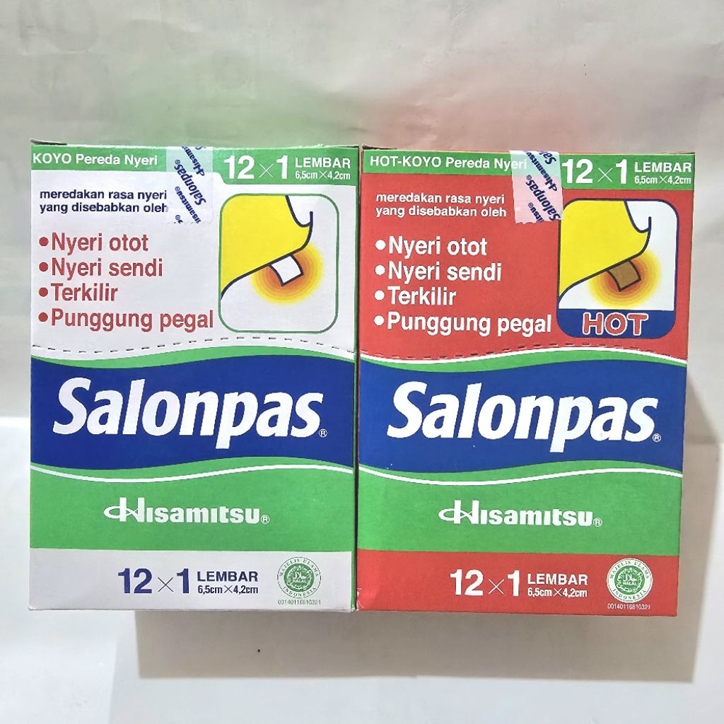Jual Koyo Salonpas BOX isi 12 lembar x 10 saset | Shopee Indonesia