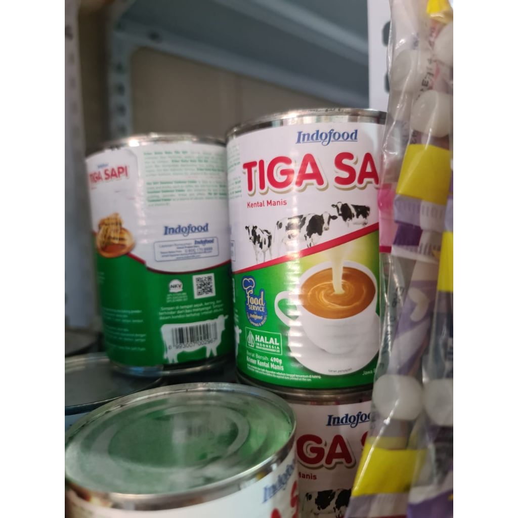 Jual Susu Kental Manis Indofood Tiga Sapi 490g – Gurih, Creamy, Cocok ...
