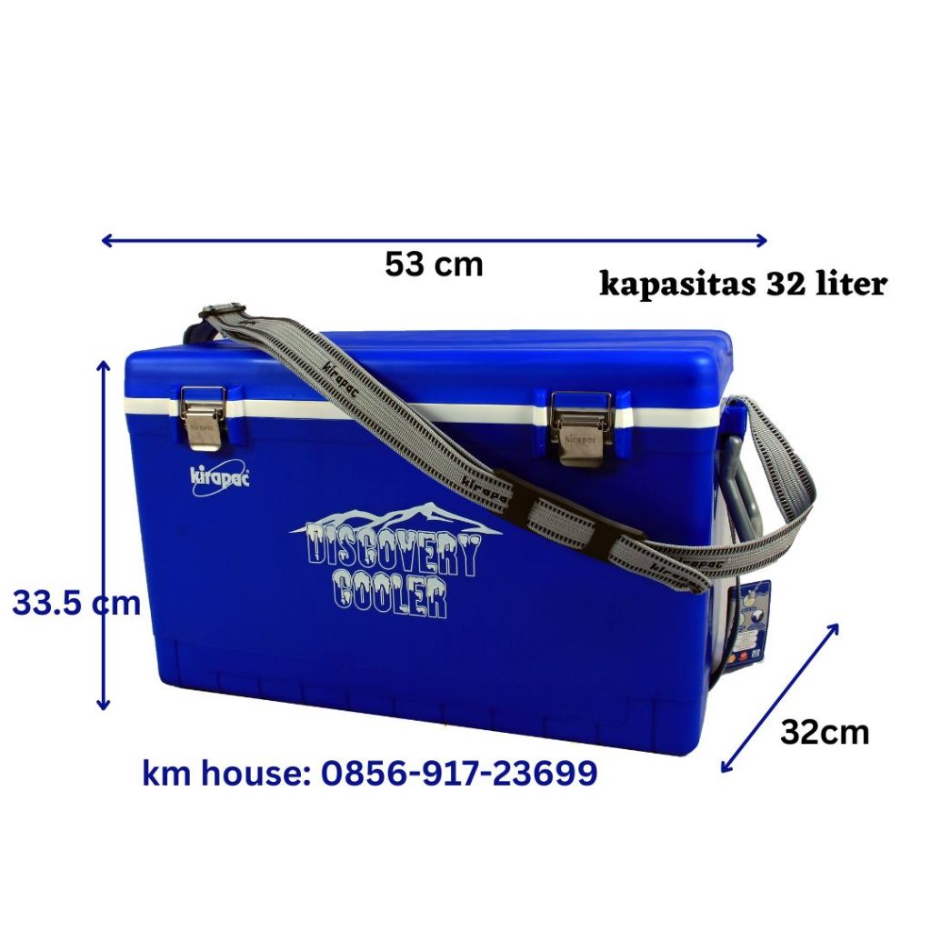Jual tempat es batu cooler box 32 liter kirapac | Shopee Indonesia