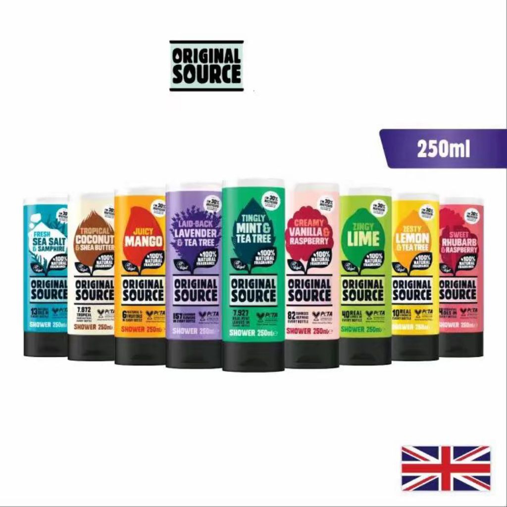 Jual Original Source Vegan Shower Gel Body Wash Botol 250ml 250 ml ...