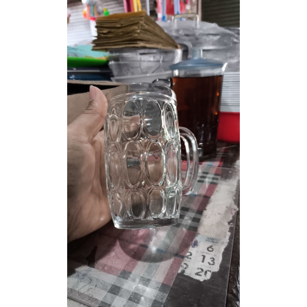 Jual 6 BIJI GELAS ES TEH BELING (KACA) | Shopee Indonesia