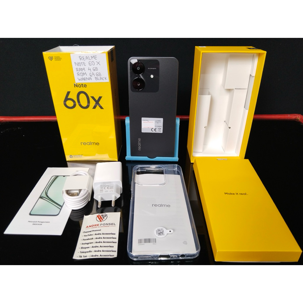 Jual REALME NOTE 60X Garansi Resmi (4+4) 8gb/64gb (RMX3938) | Shopee ...
