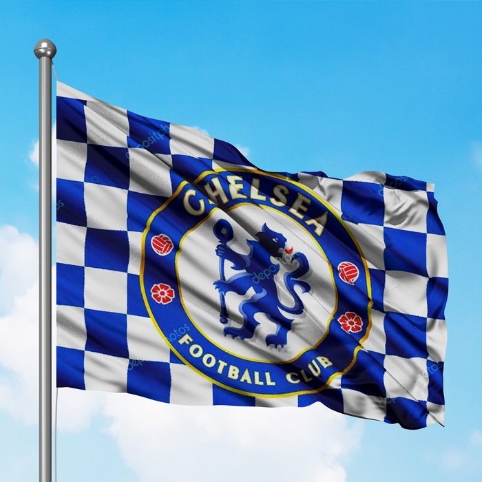 Jual BENDERA POSTER KAIN Chelsea F.C. FLAG POSTER FOOTBALL Chelsea ...