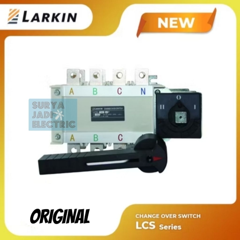 Jual Change Over Switch COS Larkin LCS 630A/4P Ohm saklar Larkin 630A 4 ...