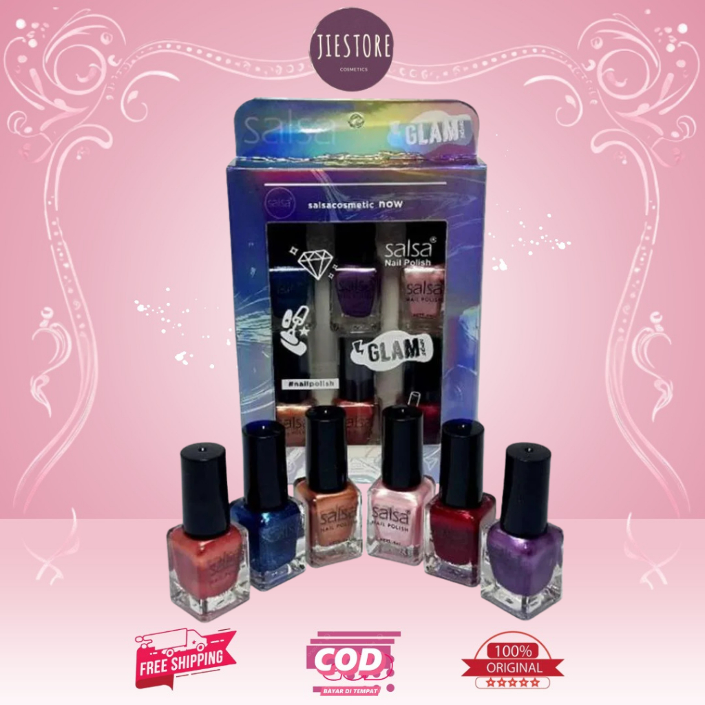 Jual SALSA GLAM KUTEX WARNA GLAMOUR ISI 6 | Shopee Indonesia