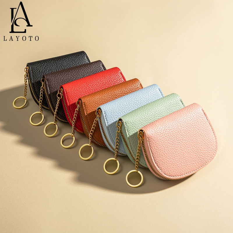 Jual LAYOTO Portable Cosmetic Bag Wanita Mini Dompet Kartu Lipat ...