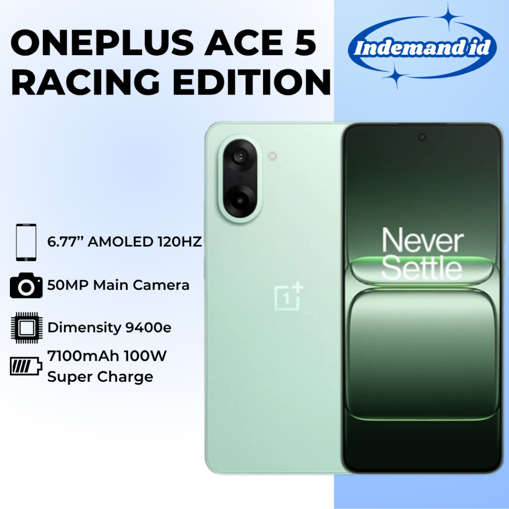 Jual Oneplus Ace 5 Racing Edition 5G Android 15 6.77" AMOLED 120HZ ...