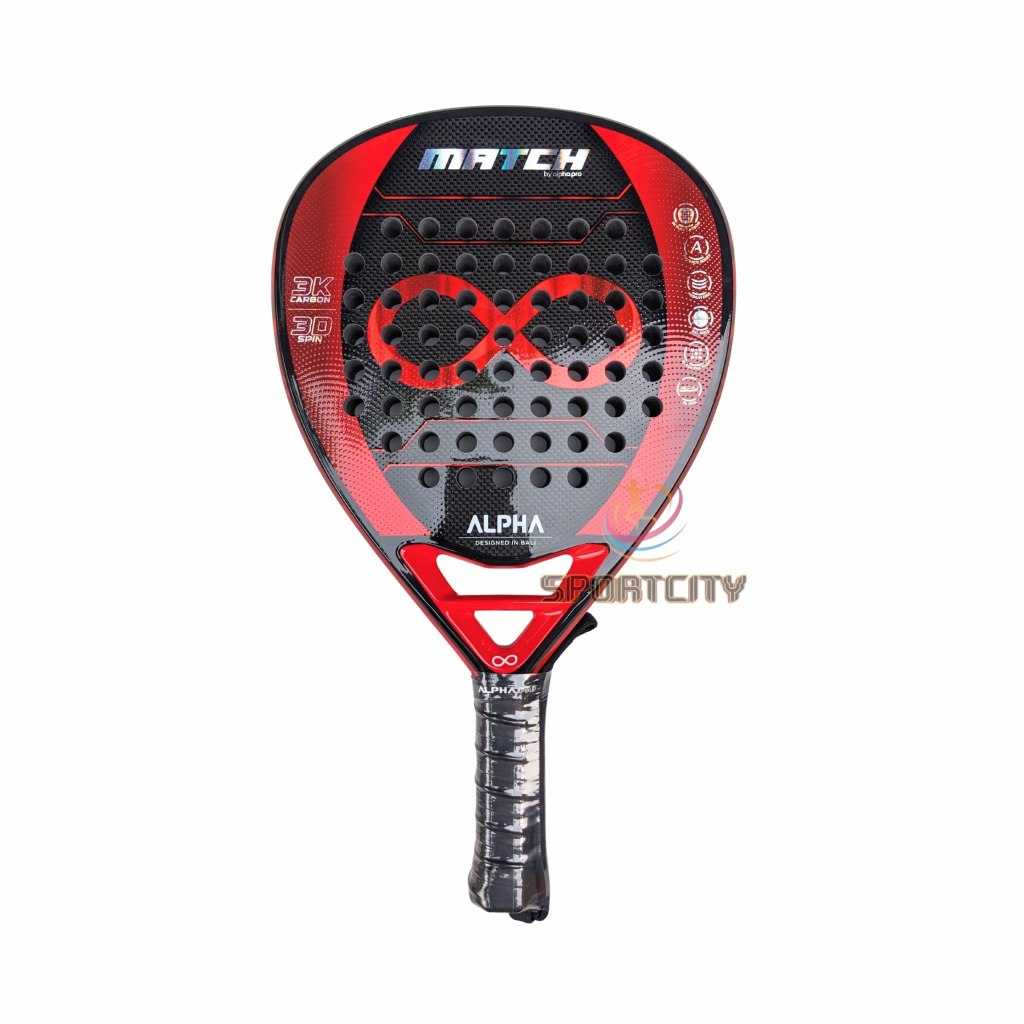 Jual Alpha Padel Racket Active Series ALPHA MATCH Original / Raket ...