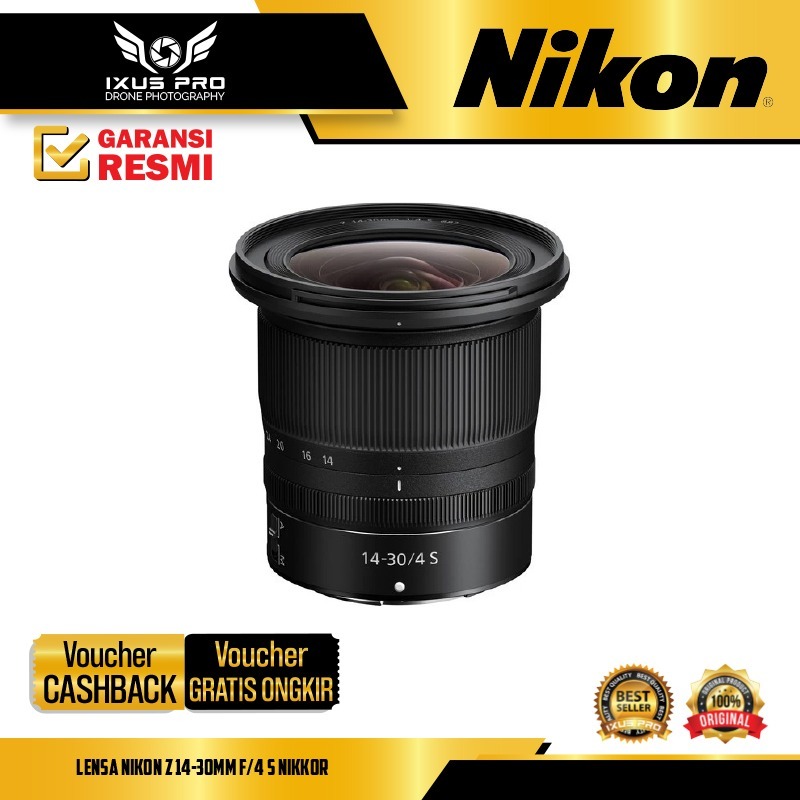 Jual Lensa Nikon Z 14-30mm f/4 S Nikkor | Shopee Indonesia
