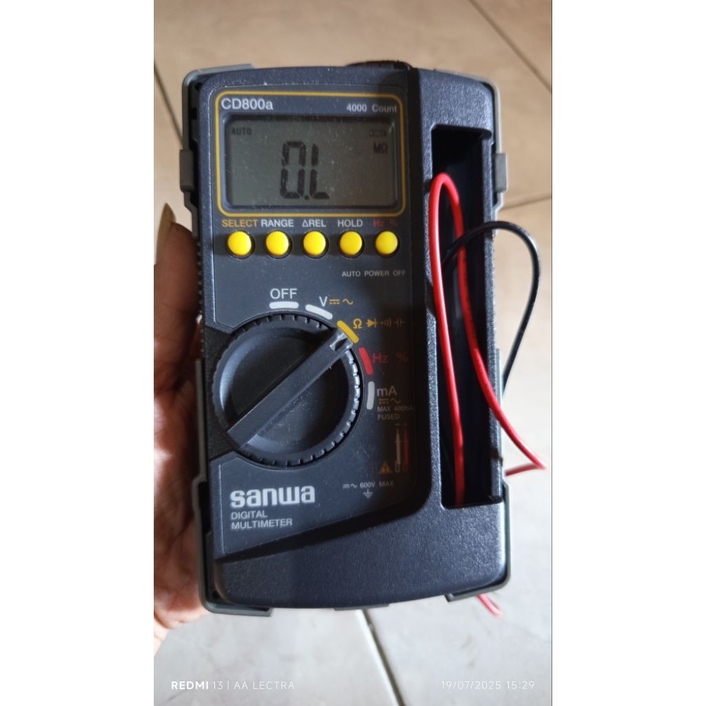 Jual Multitester,avometer SANWA CD800A orginal | Shopee Indonesia