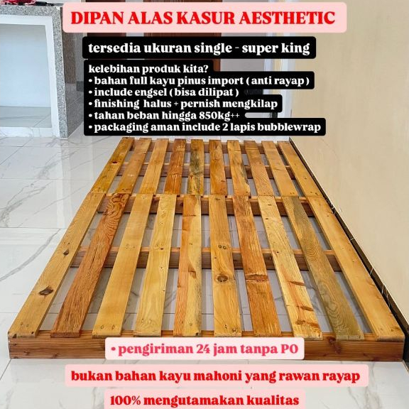Jual GARASIFURNITURE.SUB Dipan Tempat Tidur Palet Kayu Jati Belanda ...