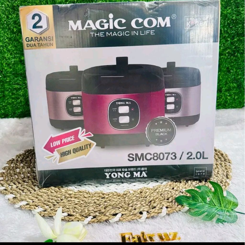 Jual Yong ma Macig Com SM-8073 2L Body Stainless SMC 8073 | Shopee ...