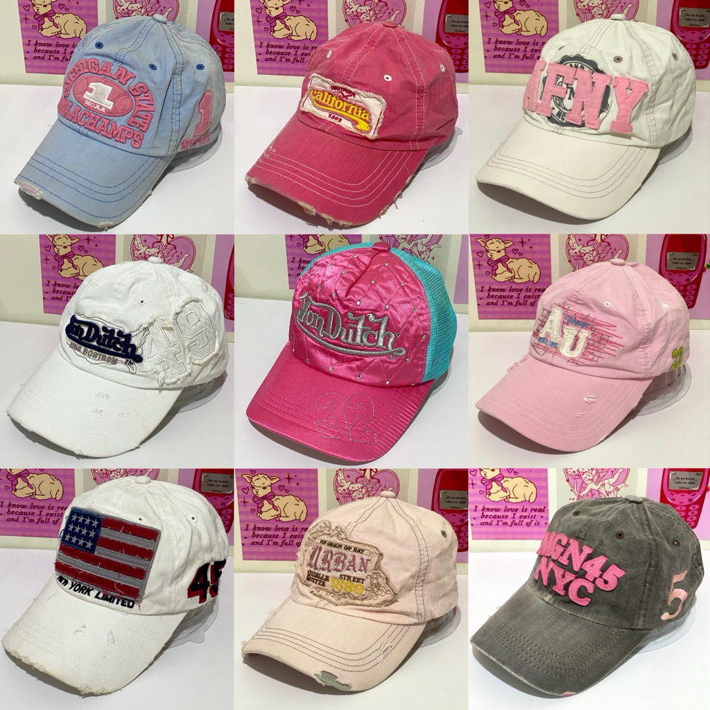 Jual TOPI RIPED VINTAGE Y2K | Shopee Indonesia