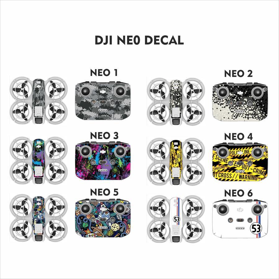 Jual DJI NEO STICKER DECAL SET | Shopee Indonesia