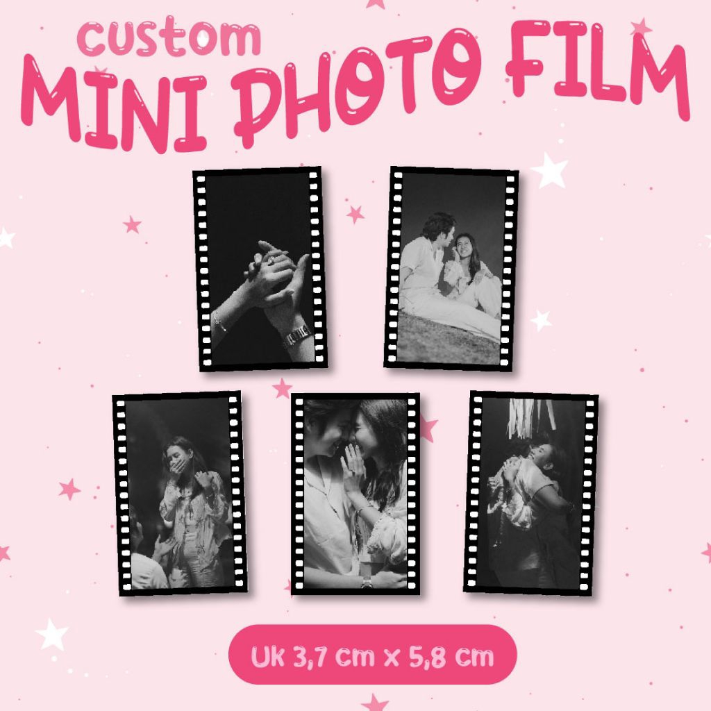 Jual [BISA COD] MINI PHOTO FILM CUSTOM || JASA CETAK FOTO ALA POLAROID ...