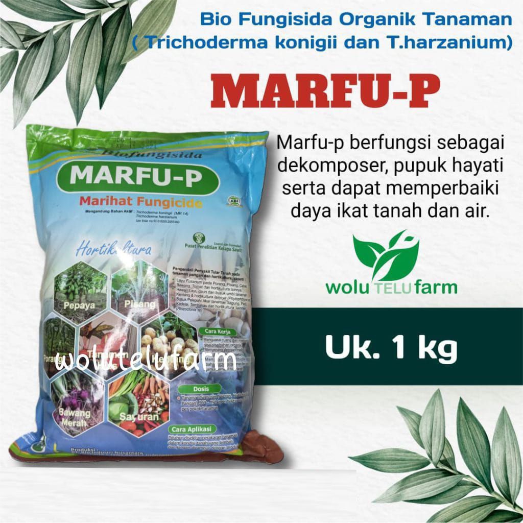 Jual pupuk_trikoderma biofungisida MARFU-P uk. 1kg | Shopee Indonesia