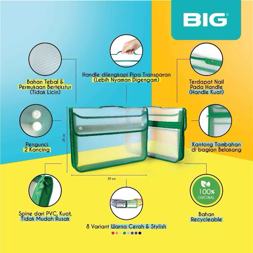 Jual Map Jaring Map Dokumen Bag School Tempat Dokumen Atk kantor dan ...