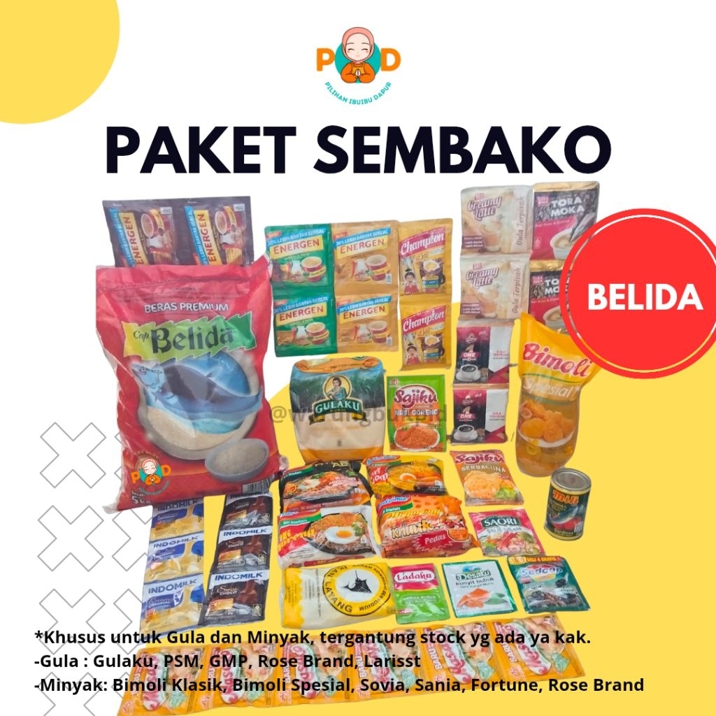 Jual PAKET SEMBAKO KOMPLIT | Shopee Indonesia