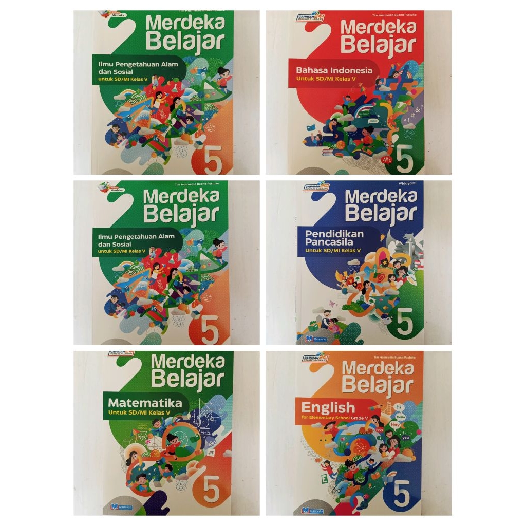 Jual BUKU MERDEKA BELAJAR SD MI KELAS 5 MASMEDIA KURIKULUM MERDEKA 2025 TERBARU/BUKU SOAL/MODUL ...