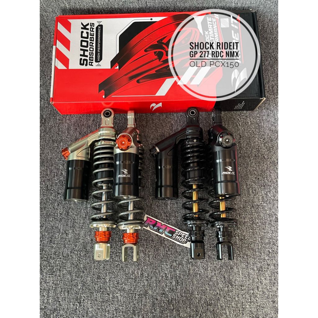 Jual SHOCK RIDEIT GP 277 RDC NMX OLD / PCX 150 UK340 | Shopee Indonesia